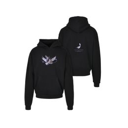 Hoodie "Upscale by Mister Tee Herren Vive La Liberte Oversize Hoody", Herren, Gr. S, schwarz, 100% Baumwolle, UPSCALE BY MISTER TEE, bedruckt, Sweatshirts Hoodie