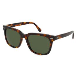 Polo by Ralph Lauren PH4210 | Herren-Sonnenbrille | Fassung: Vollrand, Quadratisch, Acetat, Braun Gl&auml;nzend | Glasfarbe: Gr&uuml;n