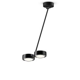 Occhio Sento C LED Soffitto Doppio Up 60cm Schwarz matt/Black Phantom