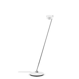 Occhio Sento C LED Lettura 125 Fu&szlig; Links Chrom/Wei&szlig;