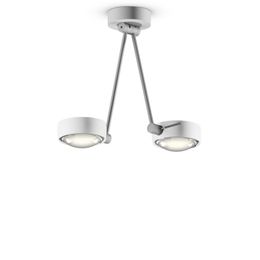 Occhio Sento C Soffitto Due Up drehbar 30 cm Chrom matt /Wei&szlig; matt