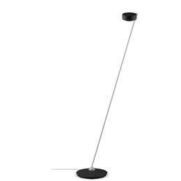 Occhio Sento C LED Lettura 160 Fu&szlig; Links Chrom matt /Schwarz matt