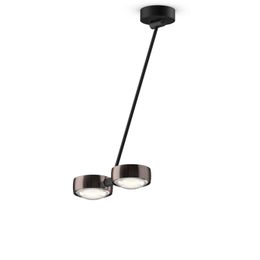 Occhio Sento C LED Soffitto Doppio Up 60cm Schwarz matt/Phantom