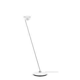 Occhio Sento E LED Lettura 125 Fu&szlig; Rechts Chrom matt/Wei&szlig; matt