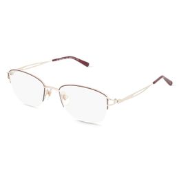 Fielmann TITANIUM 207 CL ULLA Brille Damen | Fassung: Halbrand, Quadratisch, Violett Burgunder