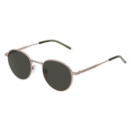 Tommy Hilfiger Eyewear TH 1973/S | Herren-Sonnenbrille | Fassung: Vollrand, Rund, Metall, Gun Matt | Glasfarbe: Gr&uuml;n