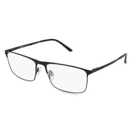 Fielmann 2212 FLEX CL Brille Unisex | Fassung: Vollrand, Quadratisch, Schwarz