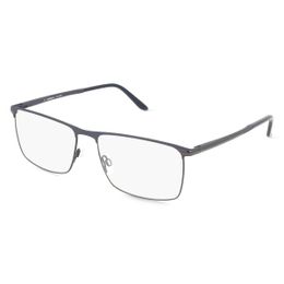 Fielmann 2227 FLEX CL EDUARD Brille Herren | Fassung: Vollrand, Quadratisch, Schwarz Gun