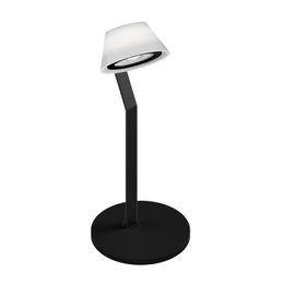 Occhio le&igrave; Tavolo mit Irisblende Schwarz-matt, 2700K