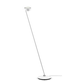 Occhio Sento E LED Lettura 160 Fu&szlig; Rechts Chrom matt/Wei&szlig; matt