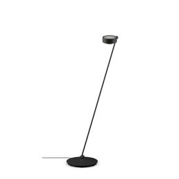 Occhio Sento E LED Lettura 125 Fu&szlig; Links Chrom matt/Schwarz matt