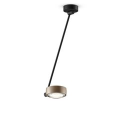 Occhio Sento C LED Soffitto Singolo Up 60cm Schwarz matt /Gold matt