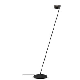 Occhio Sento E LED Lettura 160 Fu&szlig; Links Schwarz matt/Schwarz matt