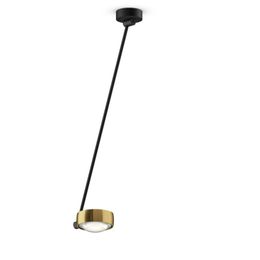 Occhio Sento C LED Soffitto Singolo Up 80cm Schwarz matt /Bronze