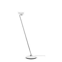 Occhio Sento E LED Lettura 125 Fu&szlig; Rechts Chrom/Wei&szlig;