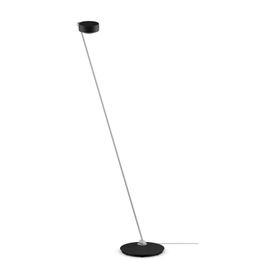 Occhio Sento C LED Lettura 160 Fu&szlig; Rechts Chrom matt /Schwarz matt