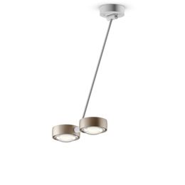Occhio Sento C LED Soffitto Doppio Up 60cm Wei&szlig; matt /Gold matt