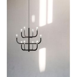 Luceplan J-us Suspension H54 10 Single Gold satin 2700 DALI