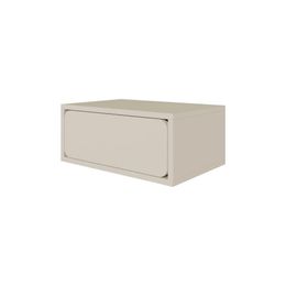 Selsey Nachtkommode h&auml;ngend in beige Wuwu beige Ma&szlig;e (cm): B: 49,6 H: 21,3 &raquo; H&ouml;ffner