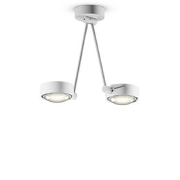 Occhio Sento C LED Soffitto Due Up drehbar 30cm Wei&szlig; matt /Wei&szlig; matt