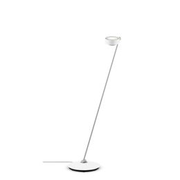 Occhio Sento E LED Lettura 125 Fu&szlig; Links Wei&szlig; matt/Wei&szlig; matt