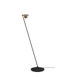Occhio Sento C LED Lettura 125 Fu&szlig; Rechts Schwarz matt /Gold matt