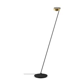 Occhio Sento E LED Lettura 160 Fu&szlig; Links Schwarz matt/Bronze