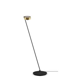 Occhio Sento E LED Lettura 125 Fu&szlig; Rechts Schwarz matt/Bronze