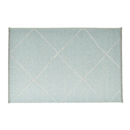 Sansibar Sylt Teppich Braderup blau Viskose Ma&szlig;e (cm): B: 200 H: 0,5 &raquo; H&ouml;ffner