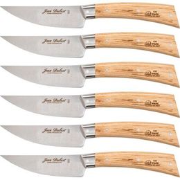 Laguiole Jean Dubost Steakmesser Set 6 tlg., Eiche