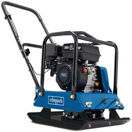 R&uuml;ttelplatte Scheppach "HP2200S", blau, B:44cm H:93cm L:102,5cm, Stahl, R&uuml;ttelplatten, Inklusive Gummimatte f&uuml;r Pflasterarbeiten