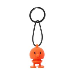 Schl&uuml;sselanh&auml;nger Hoptimist "Schl&uuml;sselanh&auml;nger Bumble 3 x 1,5 cm orange", orange, Silikon, Schl&uuml;sselanh&auml;nger, Schl&uuml;sselanh&auml;nger