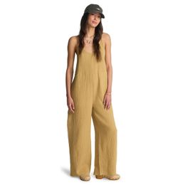 Jumpsuit Billabong "Only In Dreams", Damen, Gr. M, US-Gr&ouml;&szlig;en, stone, Obermaterial: 100% Baumwolle., Overalls Jumpsuit