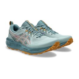 Trailrunningschuh asics "GEL-SONOMA 8", Damen, Gr. 39,5, ocean haze, radiant amethyst, Synthetik, Schuhe, f&uuml;r anspruchsvolles Gel&auml;nde, profiliertes Gummi-Laufsohlenmaterial