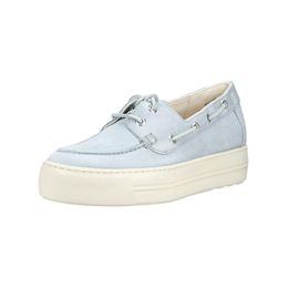 Paul Green Damen Schn&uuml;rschuh "Paul Green Halbschuhe Veloursleder", Gr. 38,5aqua, Veloursleder, Schuhe