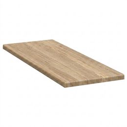 MDF Fensterbank, FEBALIT prime inkl. Abschlusskanten, Bergesche Holzoptik, 500 x 150 mm, ohne Schattenfuge, individuell konfigurieren