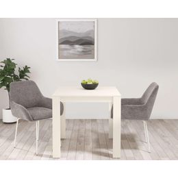 Esstisch OTTO HOME "Meigh", kaschmir, B:80cm H:75cm T:80cm, Tische, Esstisch, Breite 80 cm, verschiedene Gr&ouml;&szlig;en und Farbvarianten