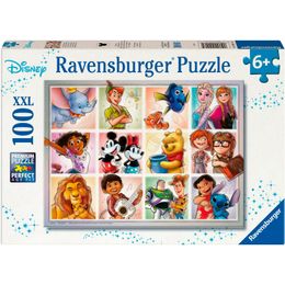 Puzzle Ravensburger "Disney Multicharacter", bunt, Puzzles, KinderB:49,3cm H:36,2cm, Pappe, XXL; Made in Germany, B:49,3cm H:36,2cm