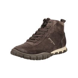 Sneaker Paul Green "Paul Green Sneaker Veloursleder", Damen, Gr. 37, mocca, Veloursleder, Schuhe Sneaker