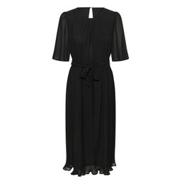 Midikleid Kaffe "Kleid KAdemi", Damen, Gr. 34, N-Gr, schwarz (schwarz deep), Obermaterial: 100% Polyester PES., Kleider Midikleid