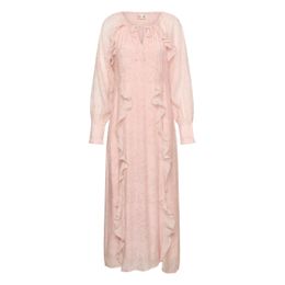 Midikleid Cream "Kleid CRAmy", Damen, Gr. 40, N-Gr, rosa (peach blush), Obermaterial: 75% Viskose CV. 25% Lyocell CLY., Kleider Midikleid