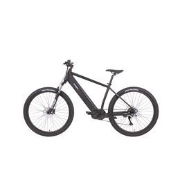 E-Bike Telefunken "Aufsteiger MT925" Gr. 48, schwarz, schwarz, Elektrofahrr&auml;der, 48cm, 29 Zoll (73,66cm), Pedelec, Elektrofahrrad, Damen u. Herren, E-MTB, Mountainbike, 29 Zoll