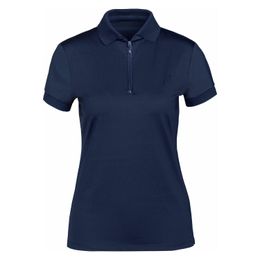 Cheval de Luxe Funktions-Poloshirt blau Damen XXL