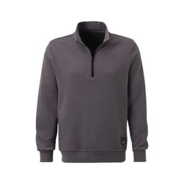 John Devin Herren Sweatshirt dunkelgrau, Gr&ouml;&szlig;e M (48/50)
