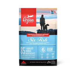 Orijen Hund Six Fish Fisch aus Wildfang, 6kg 6 kg