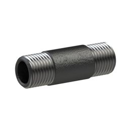 Riegler Rohrdoppelnippel 23, AG/AG, R 1 1/2, L&auml;nge 100,0 mm, DIN EN 10241 (SFR23-112100S)