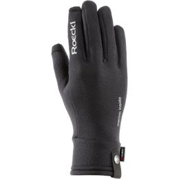 Roeckl Katari Handschuh - Gr&ouml;&szlig;e 8 1/2 - schwarz