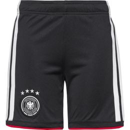 Adidas WM 2026 DFB Deutschland Heim Fu&szlig;ballshorts Kinder - Gr&ouml;&szlig;e 128 - schwarz