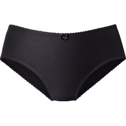 sheego Gro&szlig;e Gr&ouml;&szlig;en Slip, schwarz, Gr&ouml;&szlig;e 48/50 - Damen