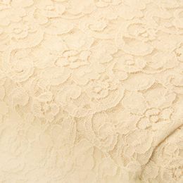 buttinette Elastik-Spitzenstoff, creme
